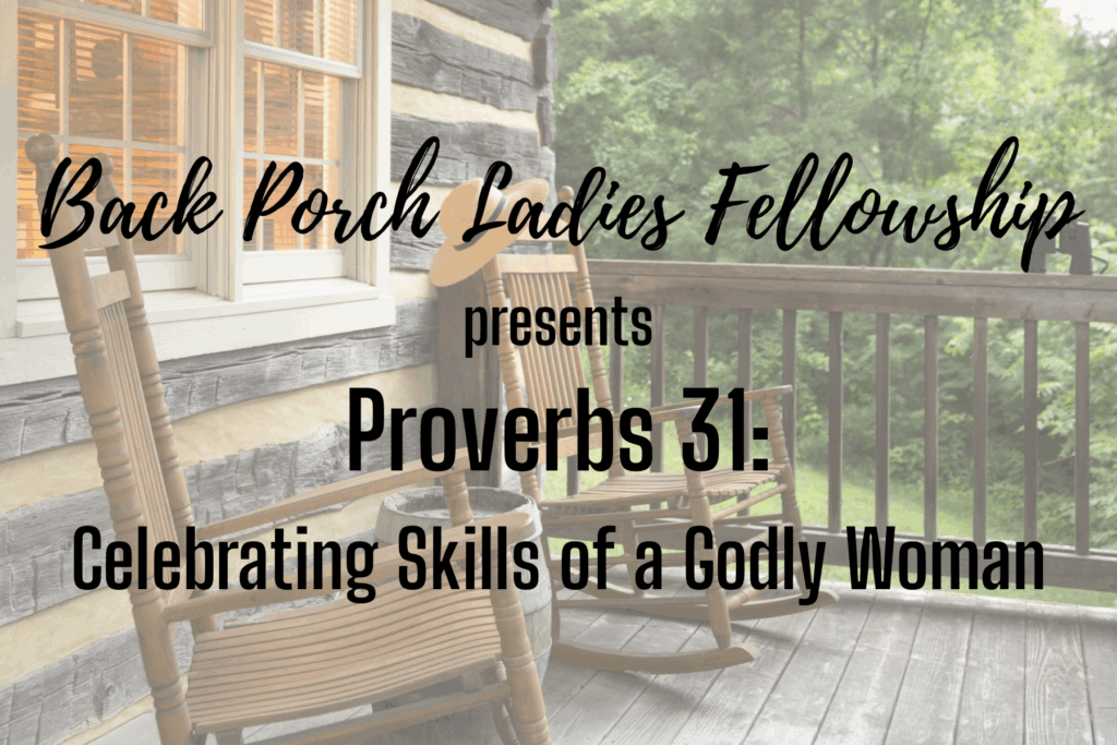 Back Porch Ladies Fellowship - Terrace Shores